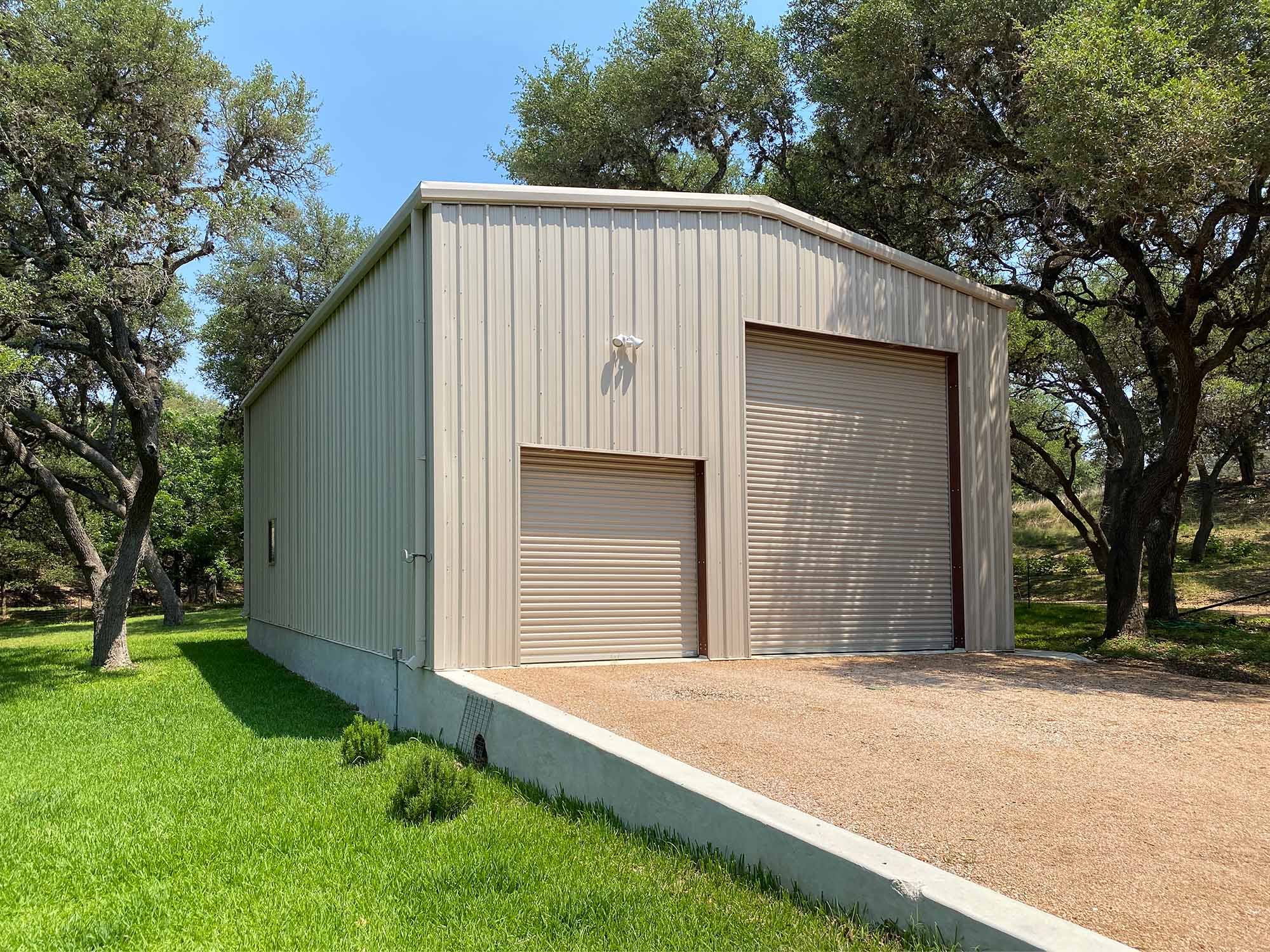 Custom metal buildings are a specialty of Property Medic
